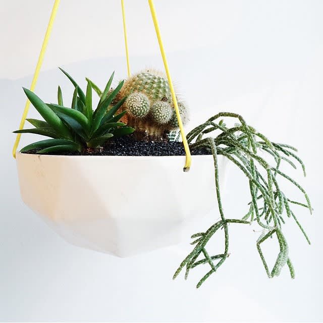 Hanging Geo-Planter by KL Studios | Wescover Planters & Vases