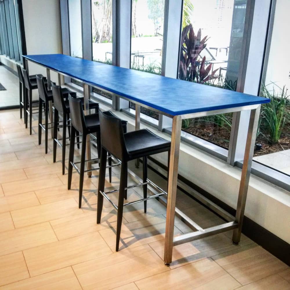 Communal Tables by Doro Designs at Eve at the District Apartments ...