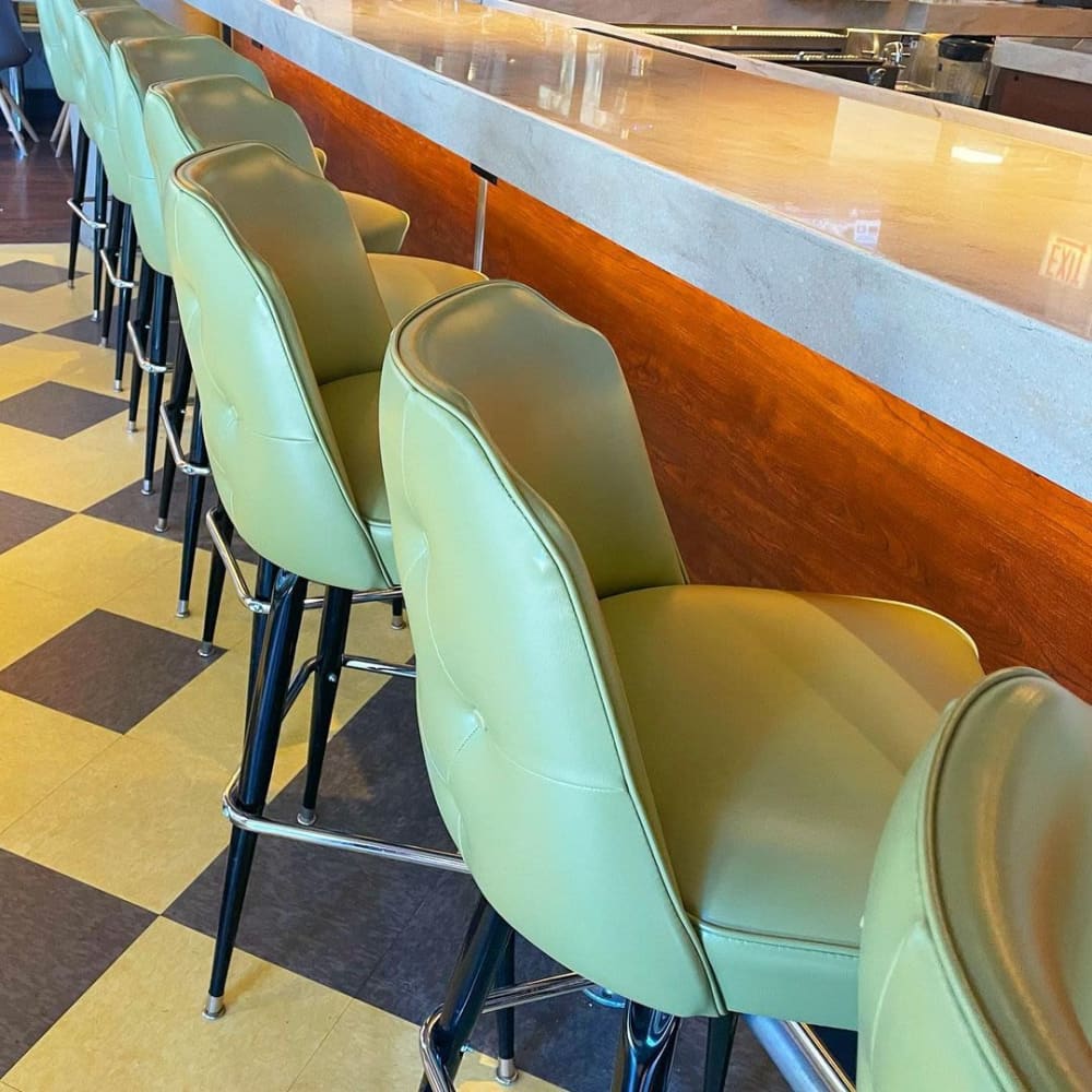 Bar Stool by Richardson Seating Corporation at Nancy's Pizza, Chicago ...