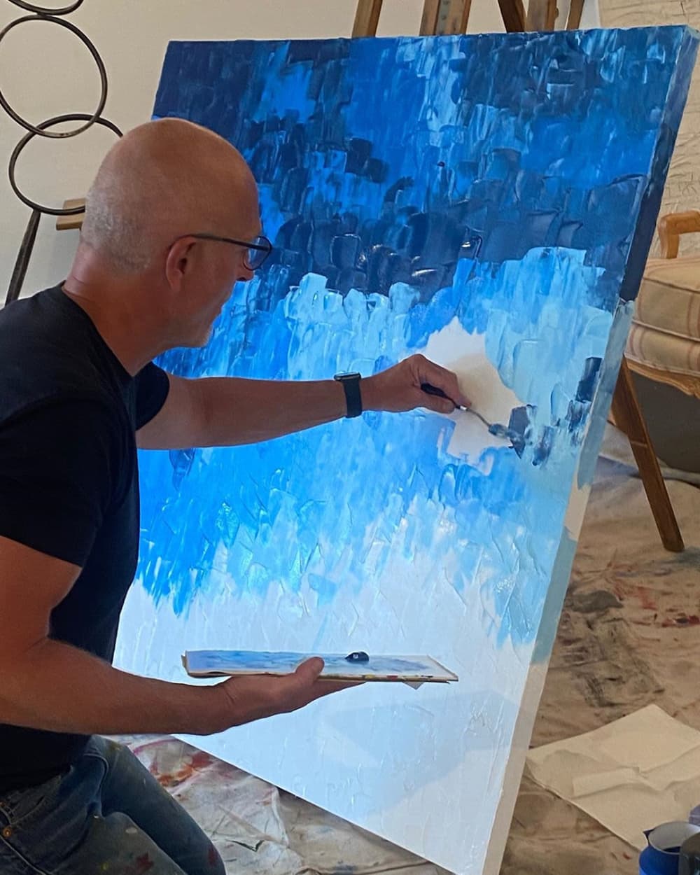 In the wave by Hugo Auler Jr. Art at ARTLIFE GALLERY, El Segundo ...