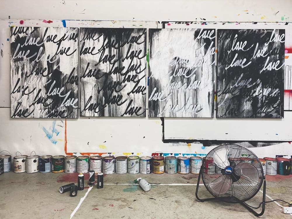 Black & White Sessions Love by Ruben Rojas | Wescover Paintings