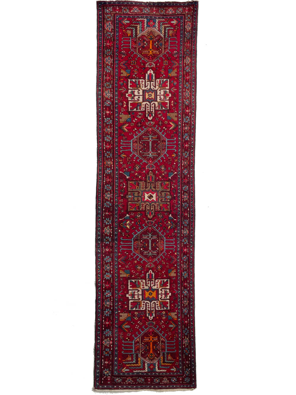 JUICY Rich Red Ground Vintage Persian Karaja | Bullet-Proof by The Loom ...