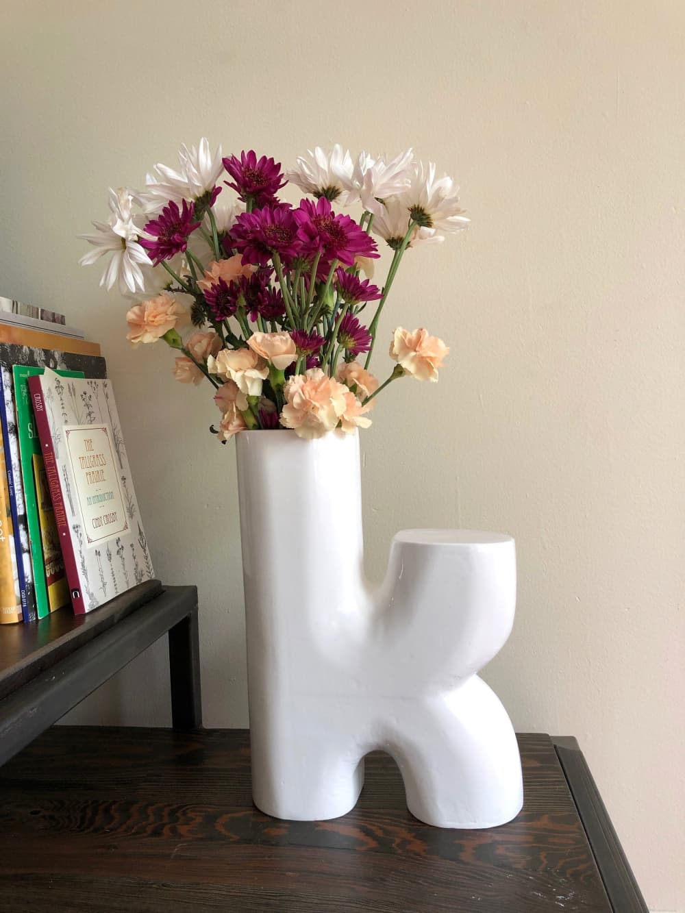 Ceramic Vase | Letter k by Studio Patenaude | Wescover Planters & Vases