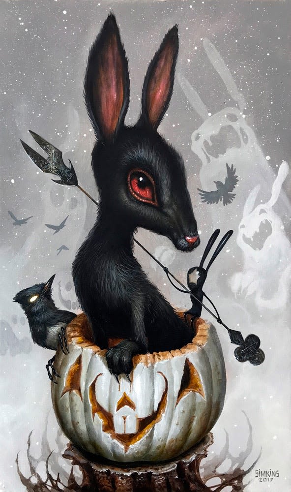 "Every Season is Rabbit Season" by Greg "CRAOLA" Simkins | Wescover Prints