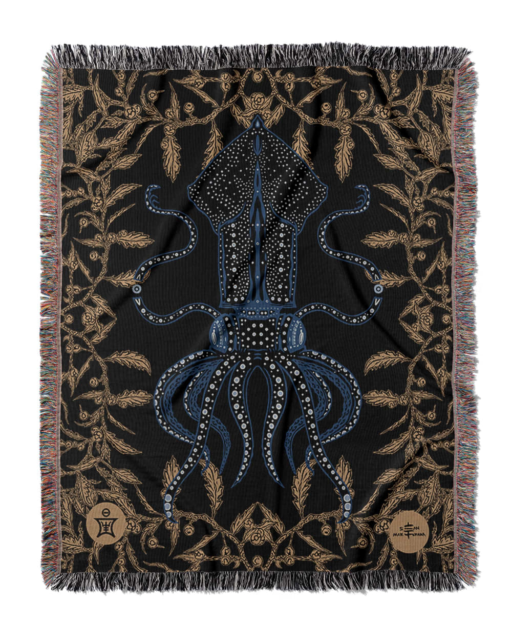 AEON Bioluminescent Squid w/ Sargassum Seaweed Blanket by Sean ...