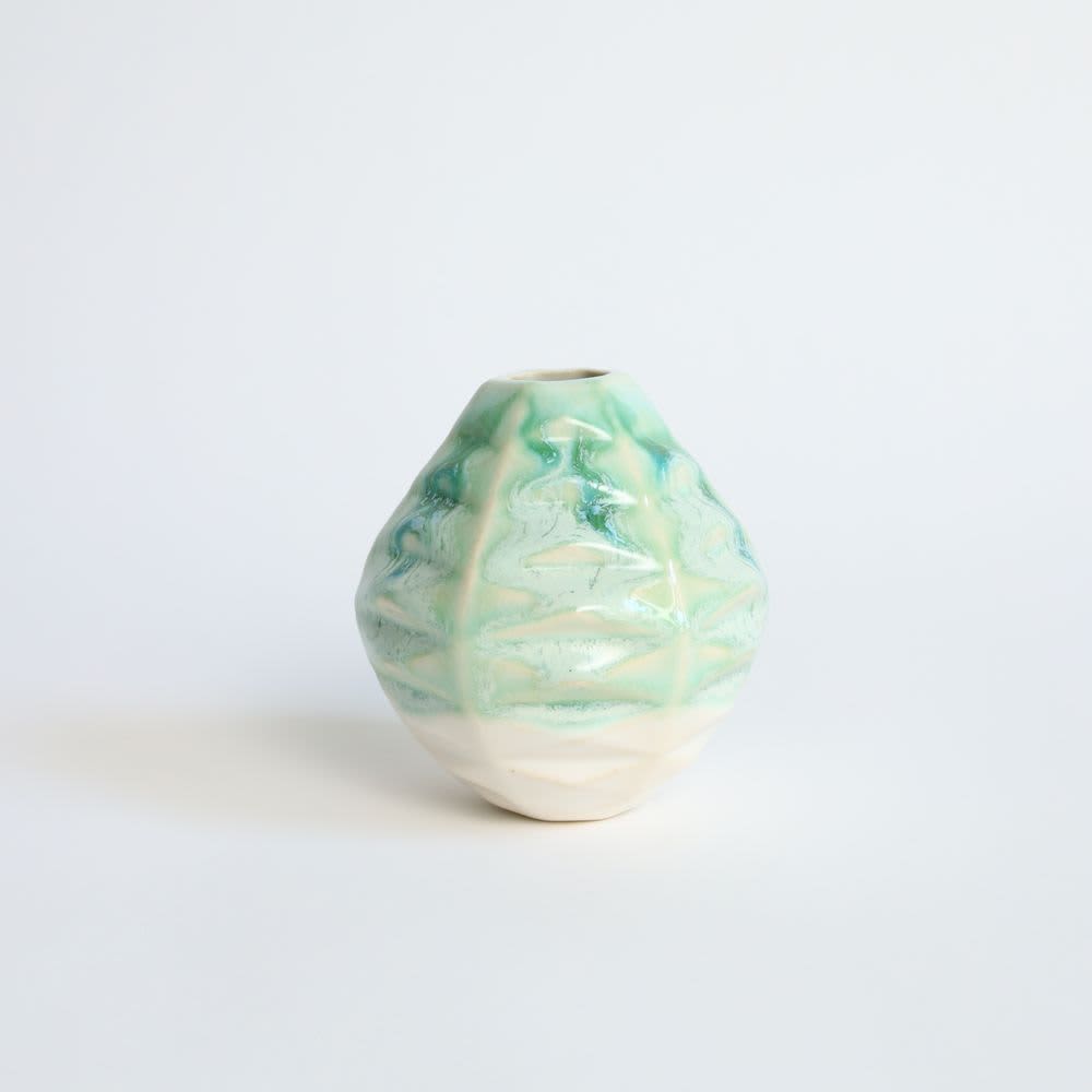 Mini Hex in Jade by by Alejandra Design | Wescover Planters & Vases