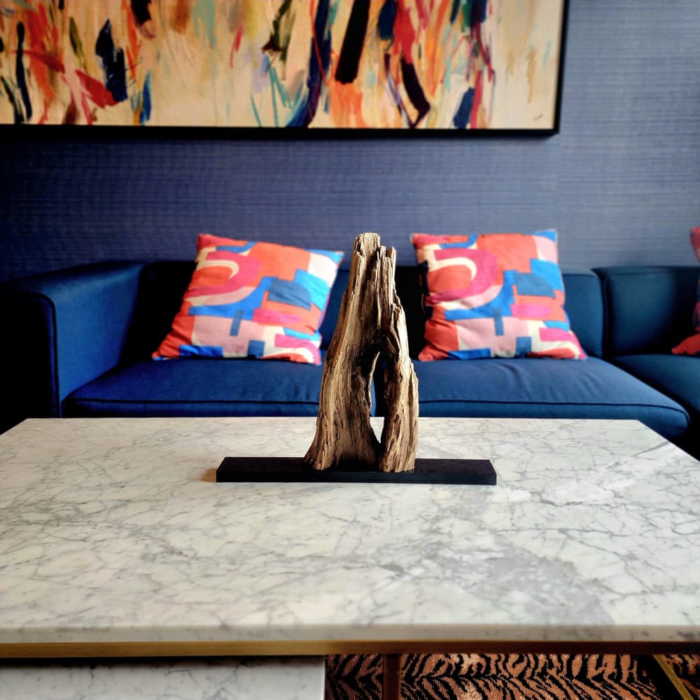 Rustic Driftwood Art Sculpture "Astute" by Sculptured By Nature By John ...