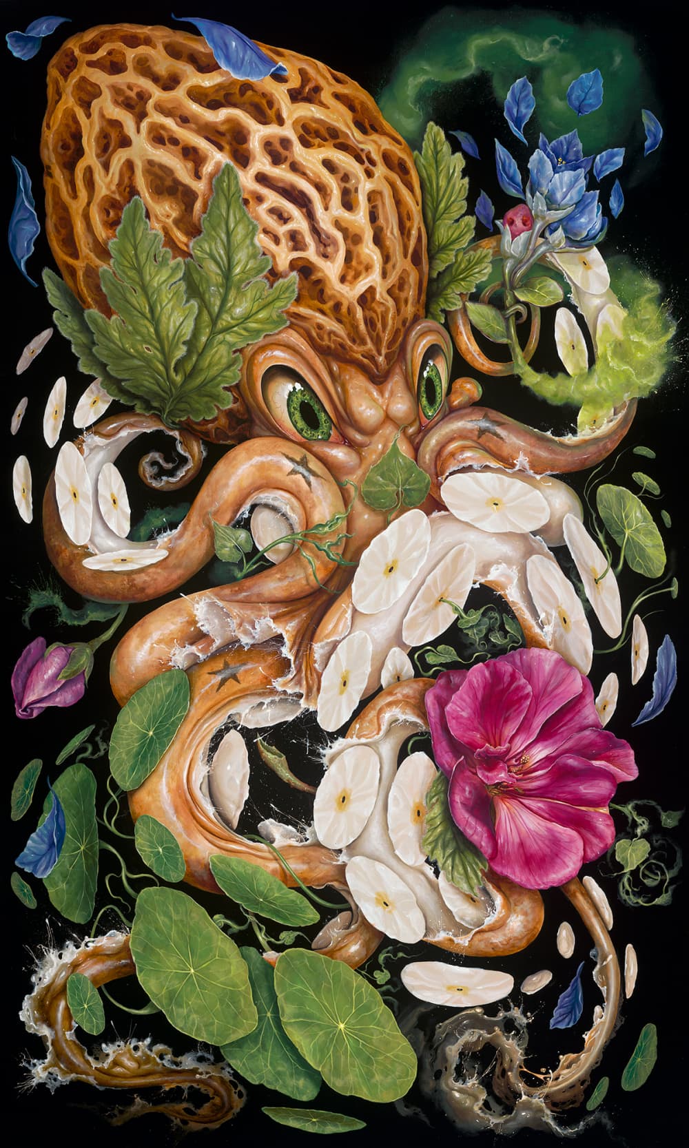 "The Octopus Gardener" by Greg "CRAOLA" Simkins | Wescover Prints