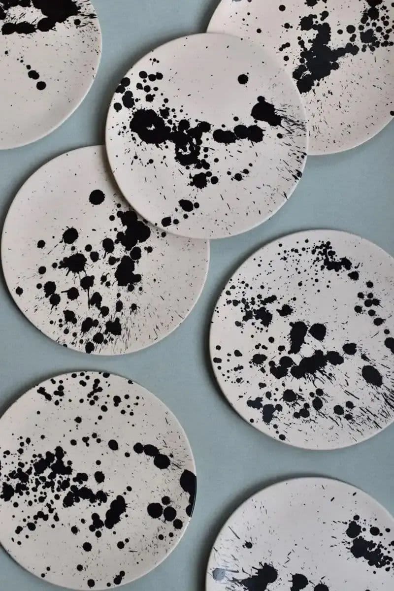 Rock Ceramic Dinner Plates - Set of 2 by OWO Ceramics | Wescover Dinnerware