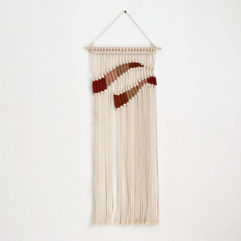 Macrame wall hanging-Abstract Landscape by YASHI DESIGNS by Bharti ...