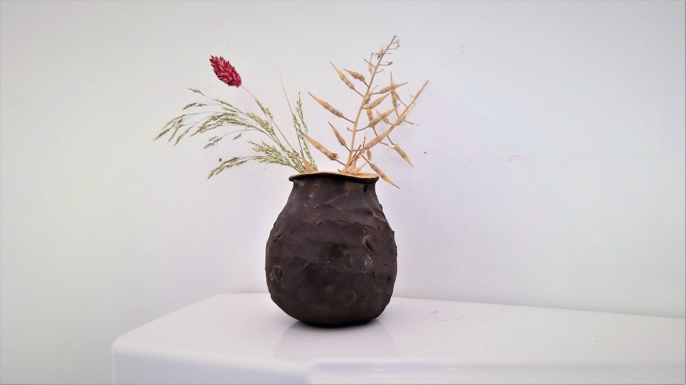 Small Ceramic Vase, Abstract Ceramic Vase by YomYomceramic | Wescover ...