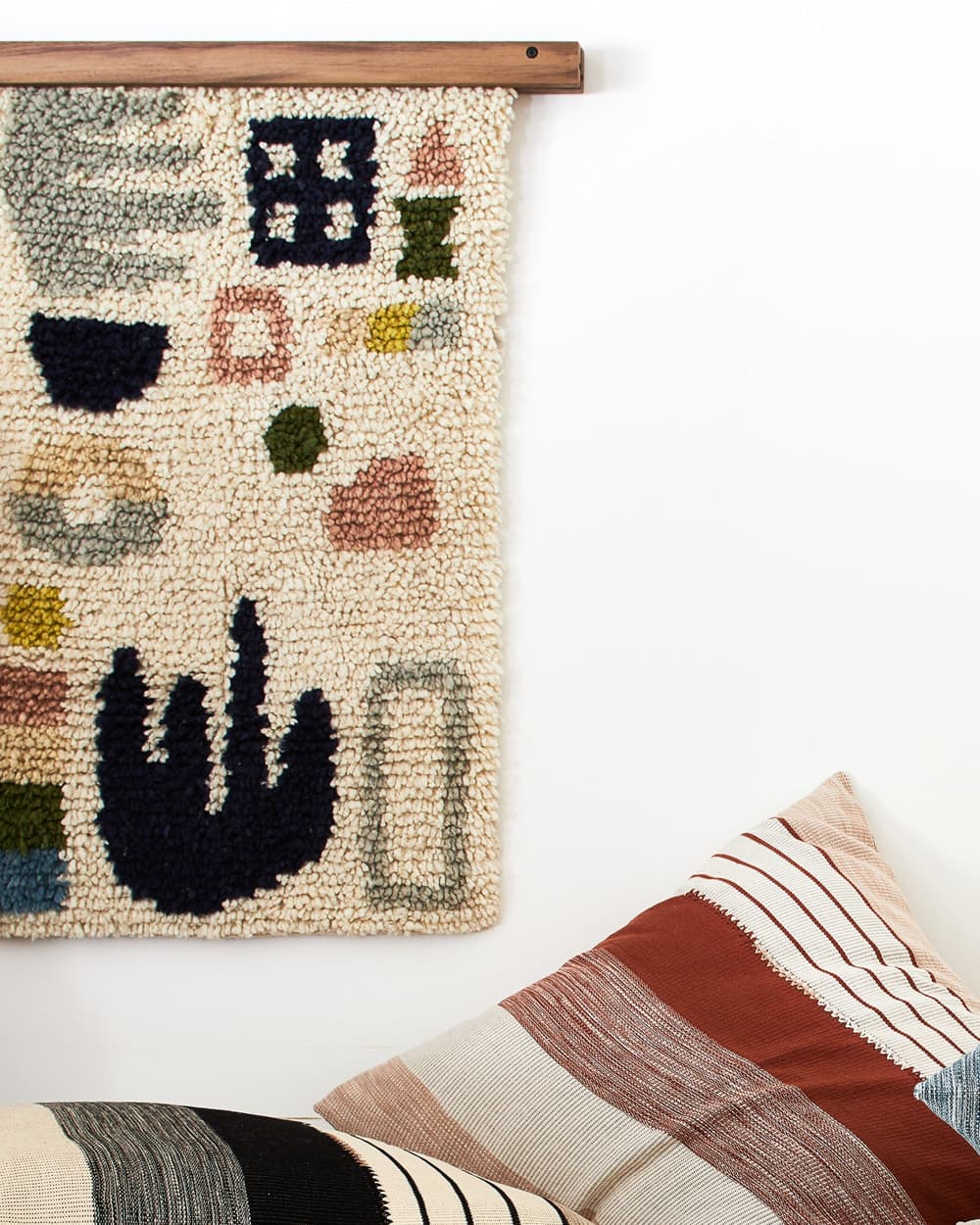 Walnut Rug Hanger by MINNA | Wescover Rugs