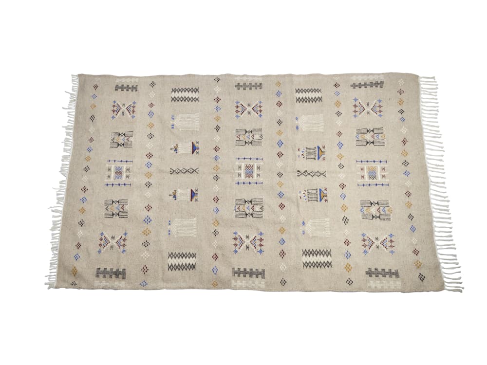 Handwoven wool rug by Berber Art | Wescover Rugs