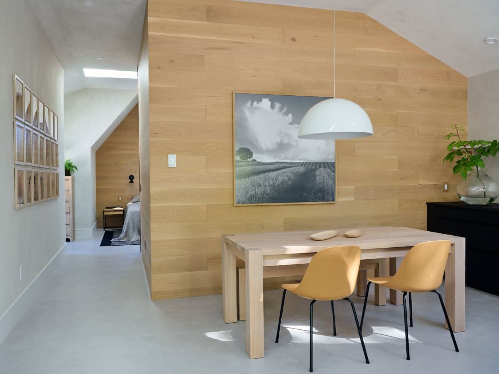 Parsons Solid White Oak Dining Table by Caleth at 9 Academy, Salisbury ...