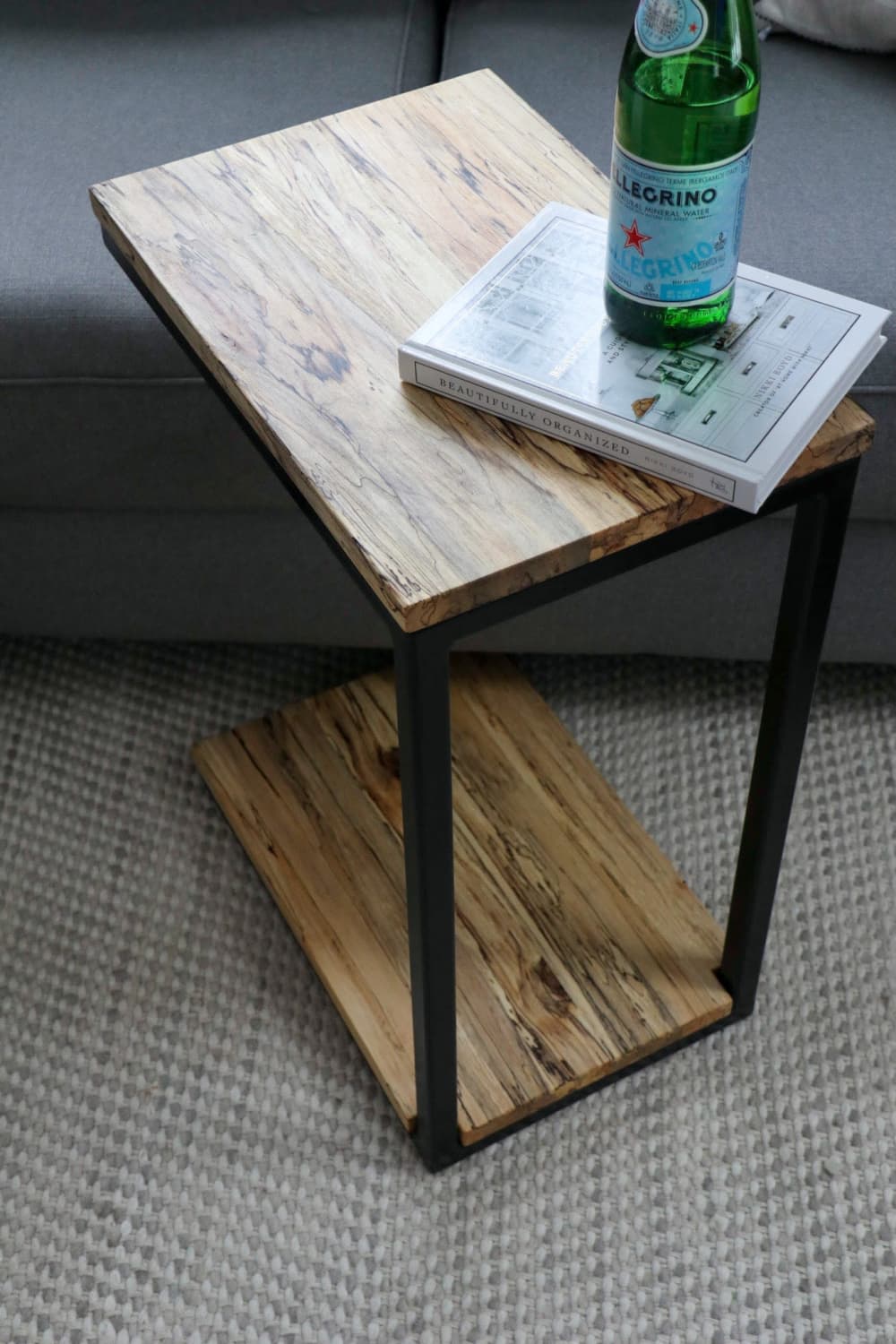 Spalted Maple Side C Table by Hazel Oak Farms | Wescover Tables