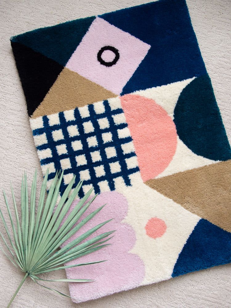 Garden Patch Art Rug by LEMONNI | Wescover Rugs