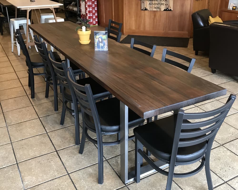 Fijian Mahogany Community Sharing Table by Beneath the Bark at Core ...