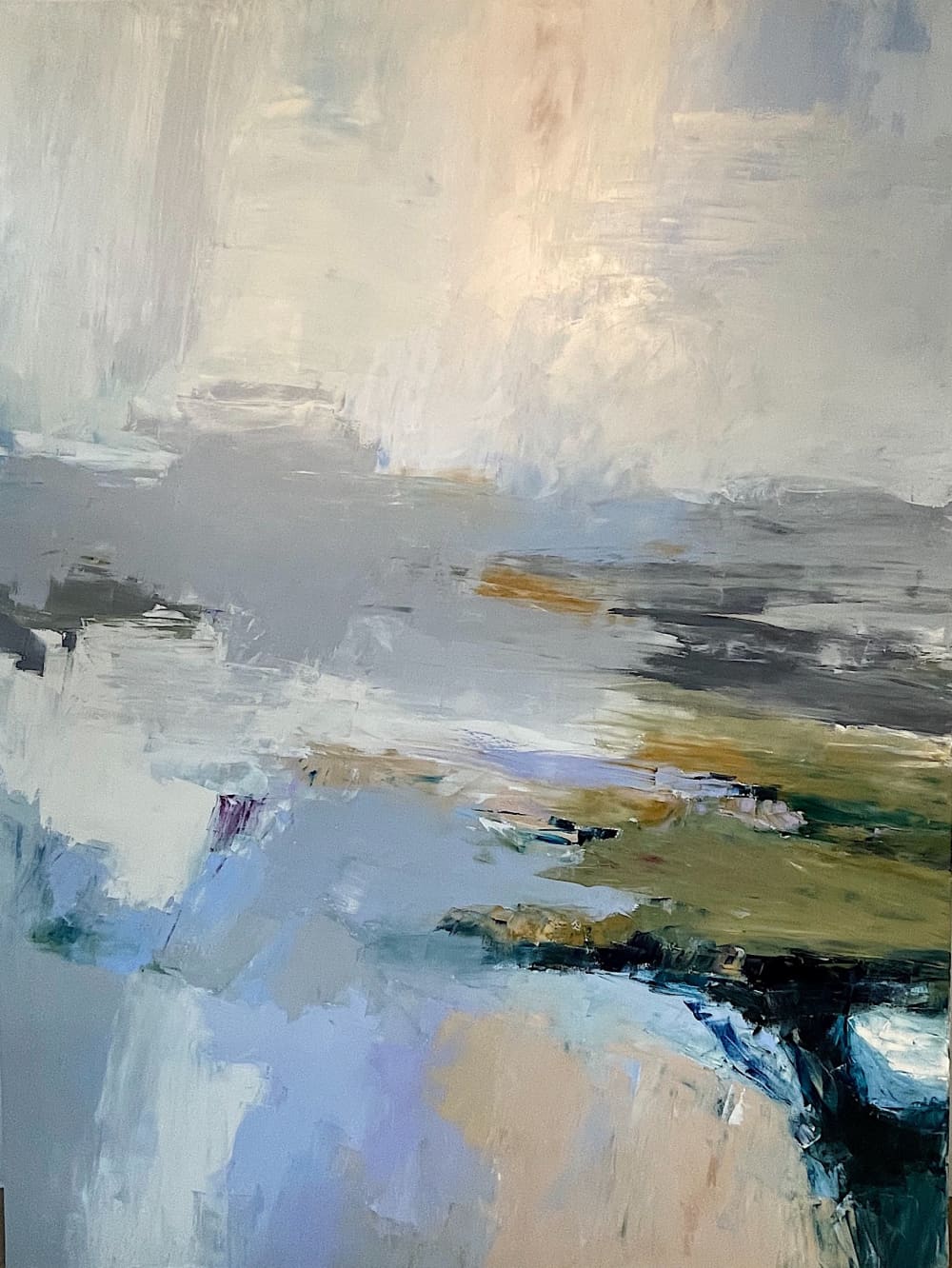 Untitled (Northern landscape) by Donna Bruni | Wescover Paintings