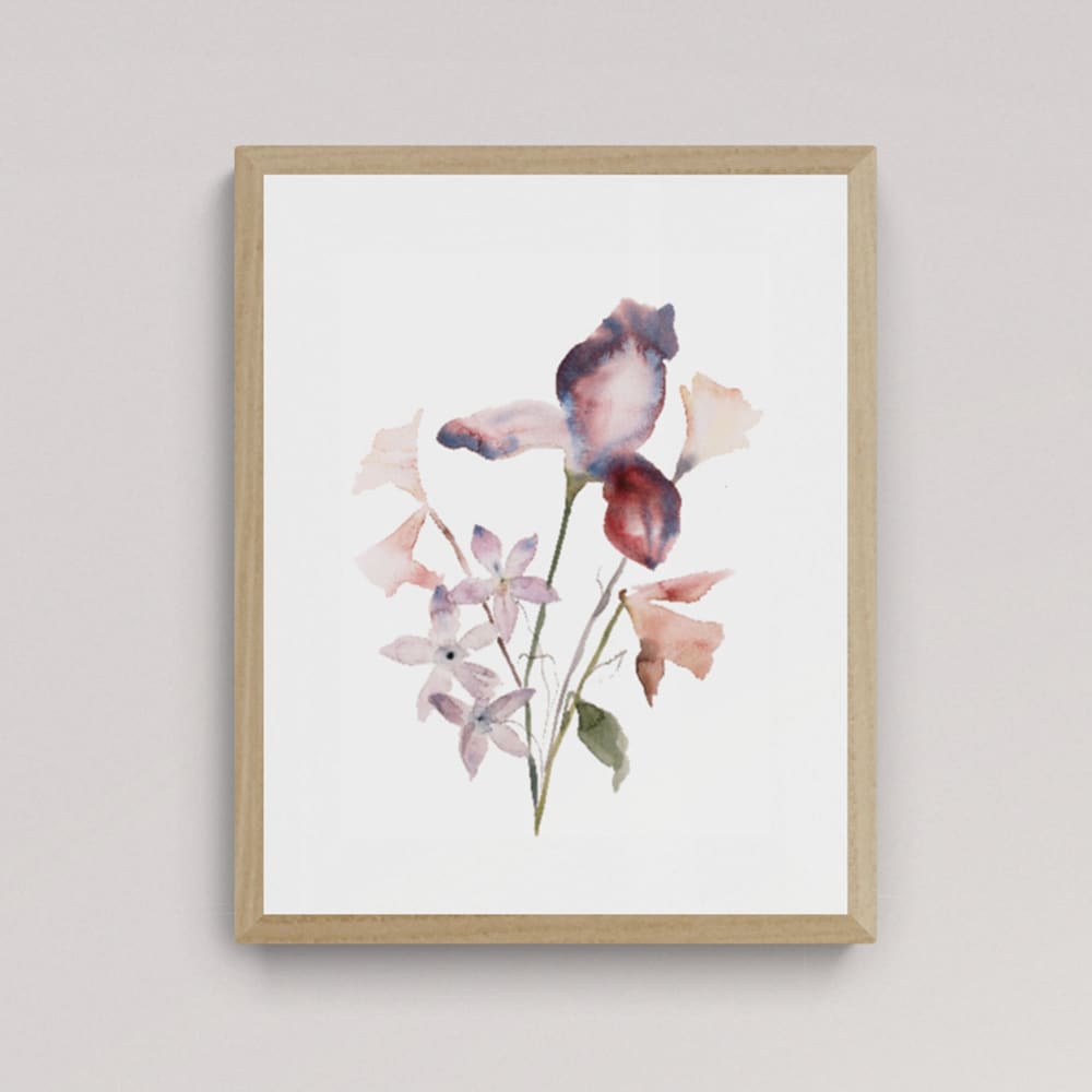 Floral No. 10 : Original Watercolor Painting by Elizabeth Becker ...