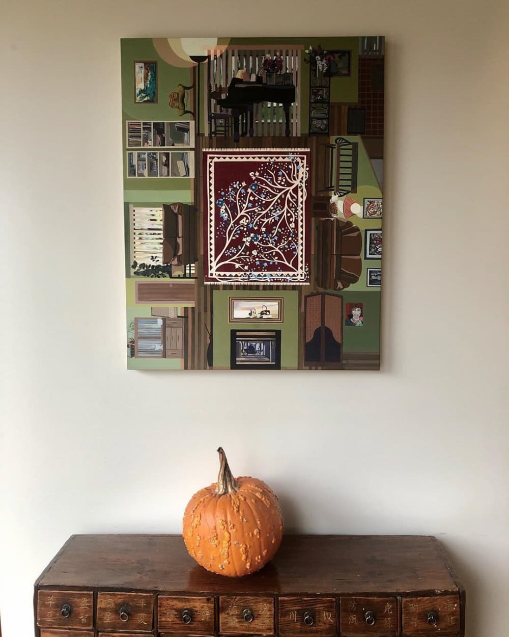 Piano Teacher by Ann Toebbe | Wescover Paintings