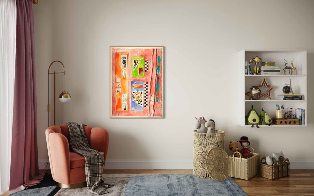 Canvas on Canvas CC4836 A by Michael Denny Art, LLC | Wescover Paintings