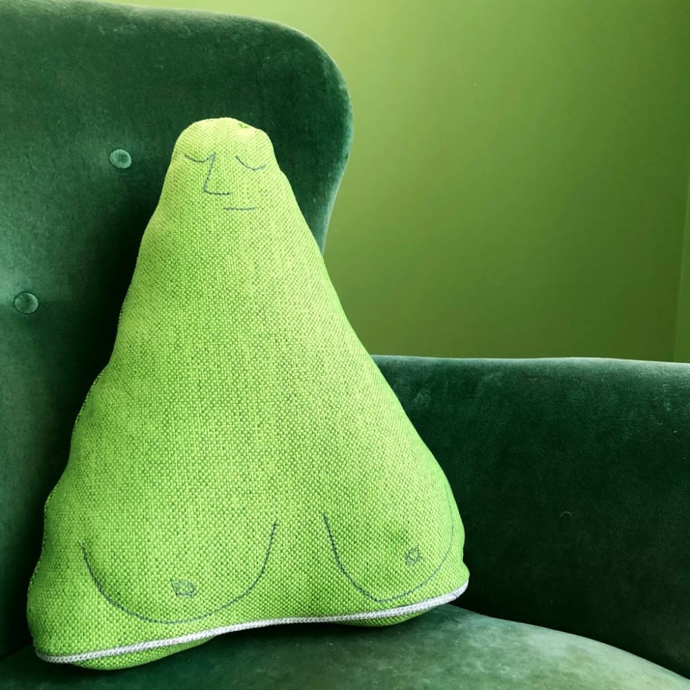 Chest Cheeks by Made Cozy | Wescover Pillows