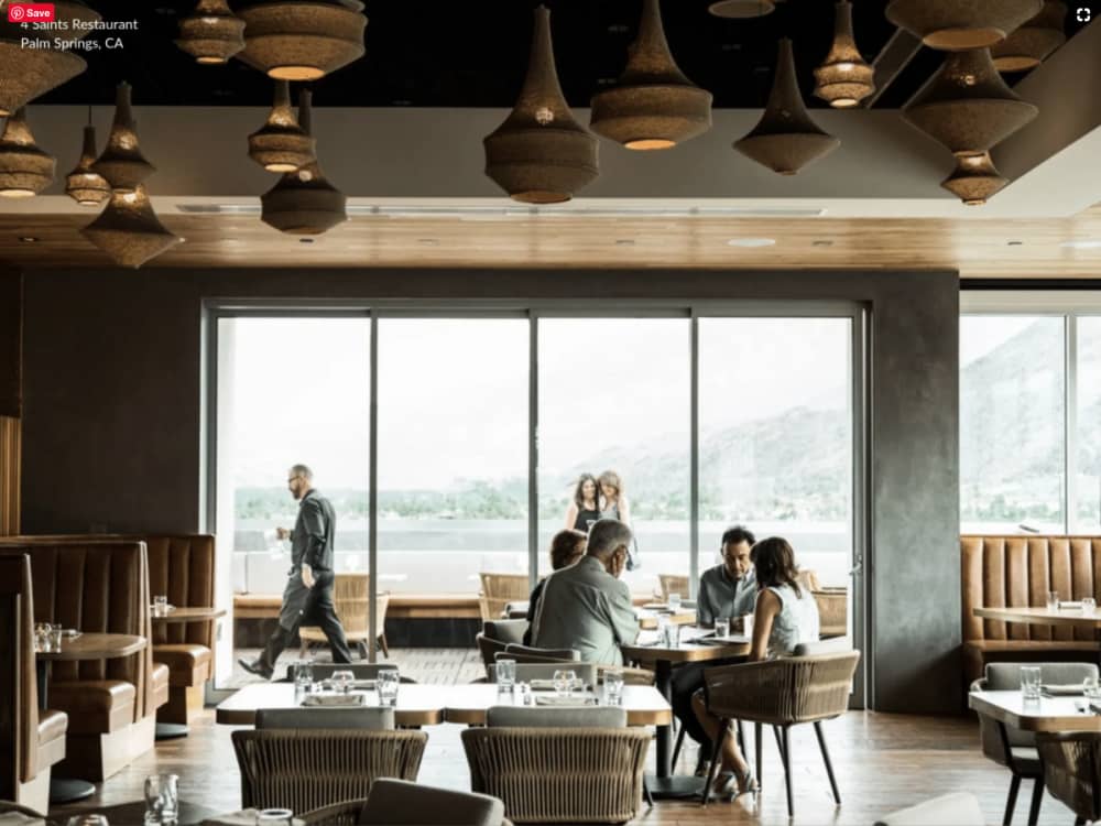 4 Saints Restaurant, Palm Springs by Hamimi at Kimpton Rowan Palm ...