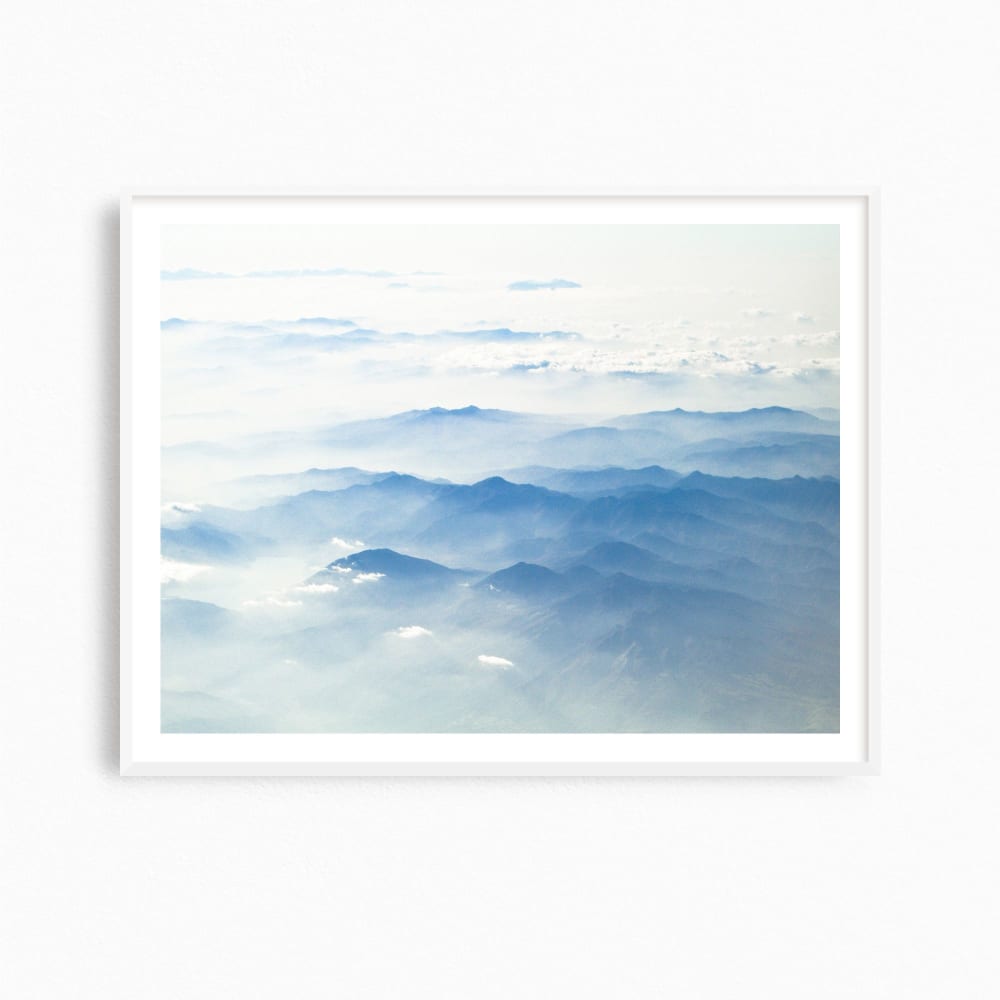 Japanese landscape photography print "Somewhere Over Honshu" by ...