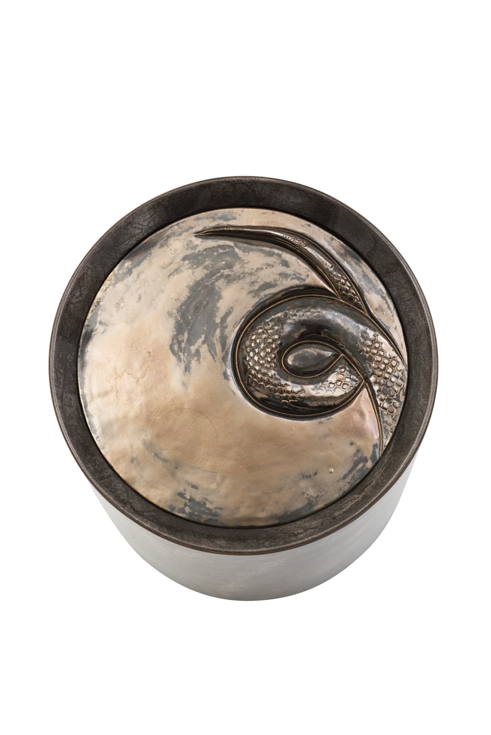 Handmade Ceramic Snake's Tail Side Table by ALPAQ STUDIO | Wescover Tables