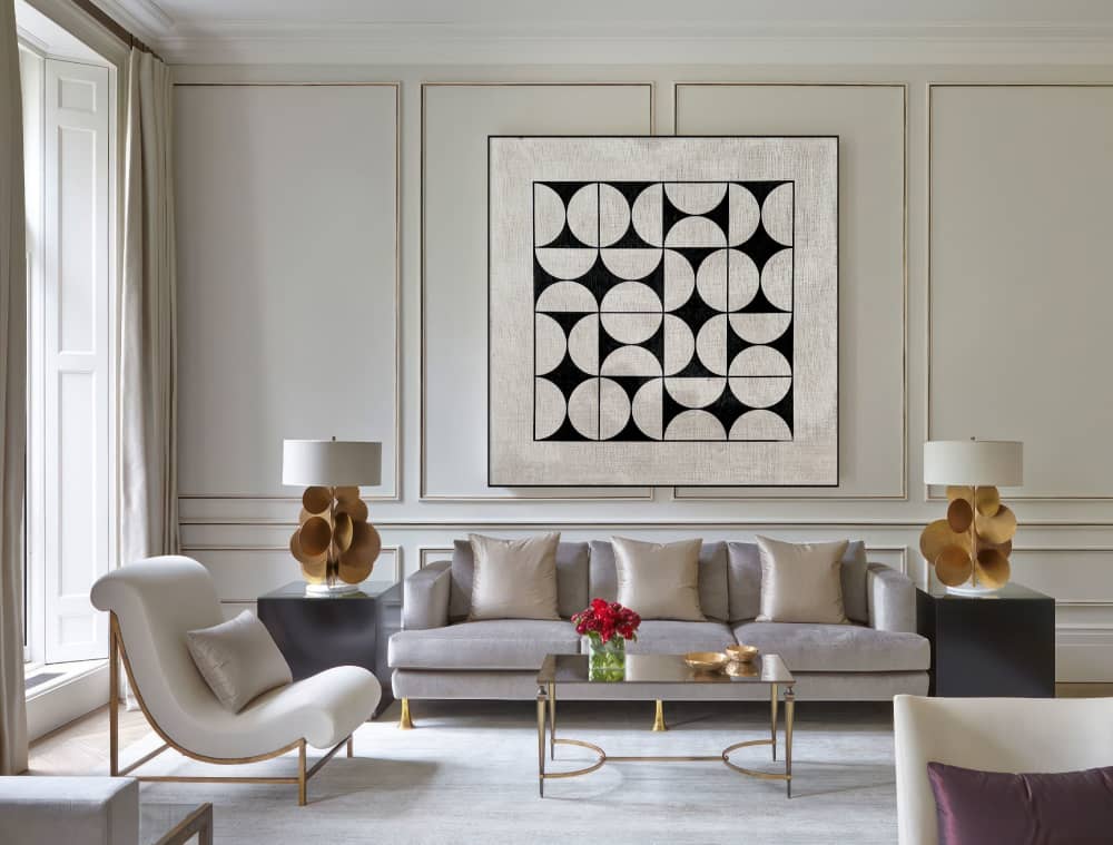 Mingle - 48x48 inches by Chris Ronk | Wescover Paintings