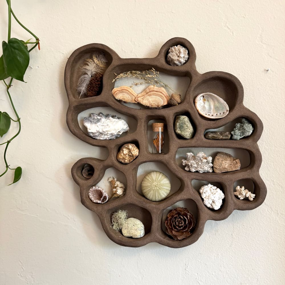 "Shelf of Inspiration" Ceramic Curio Shelf by The Minimalist Ceramist ...