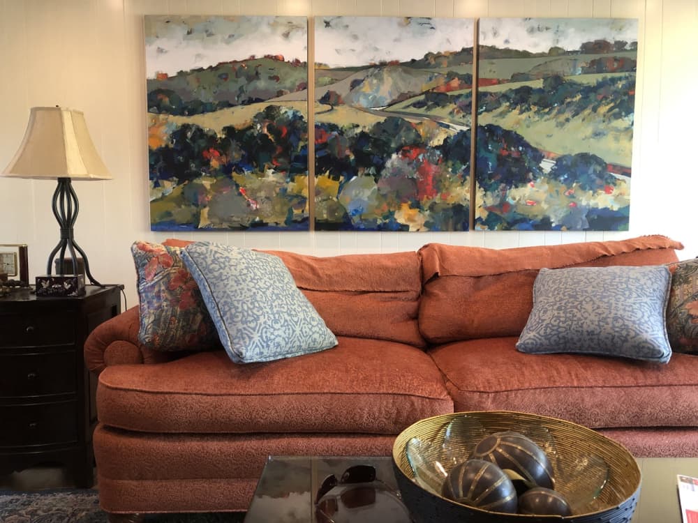 Stefanie's View by Joanne Beaule Ruggles | Wescover Paintings