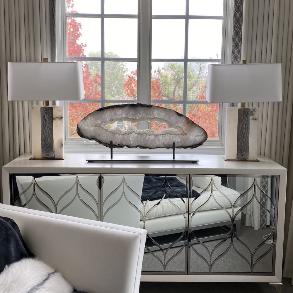 Mounted Agate by Ron Dier Design | Wescover Sculptures