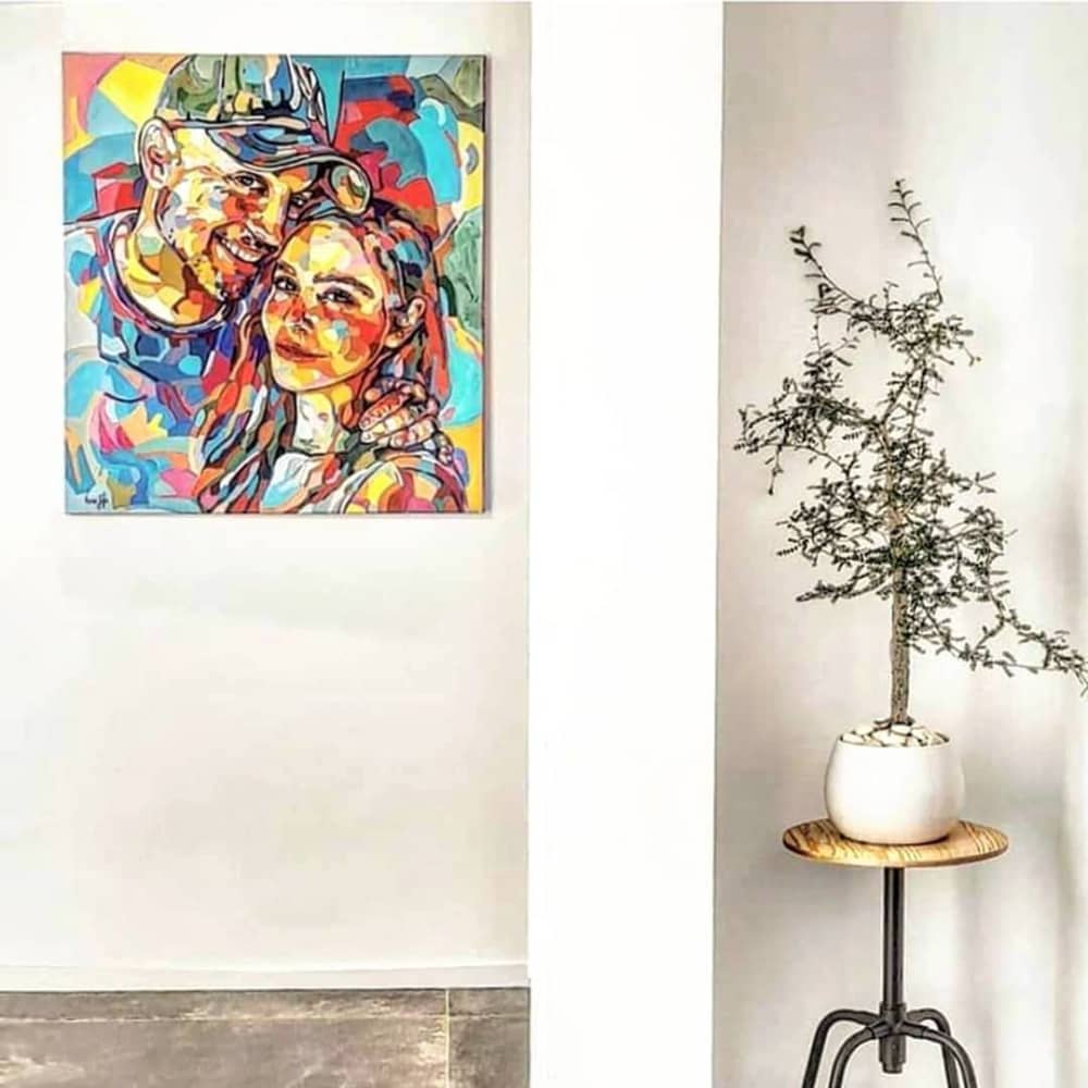 Commissioned portrait by Noemi Safir Artist | Wescover Paintings