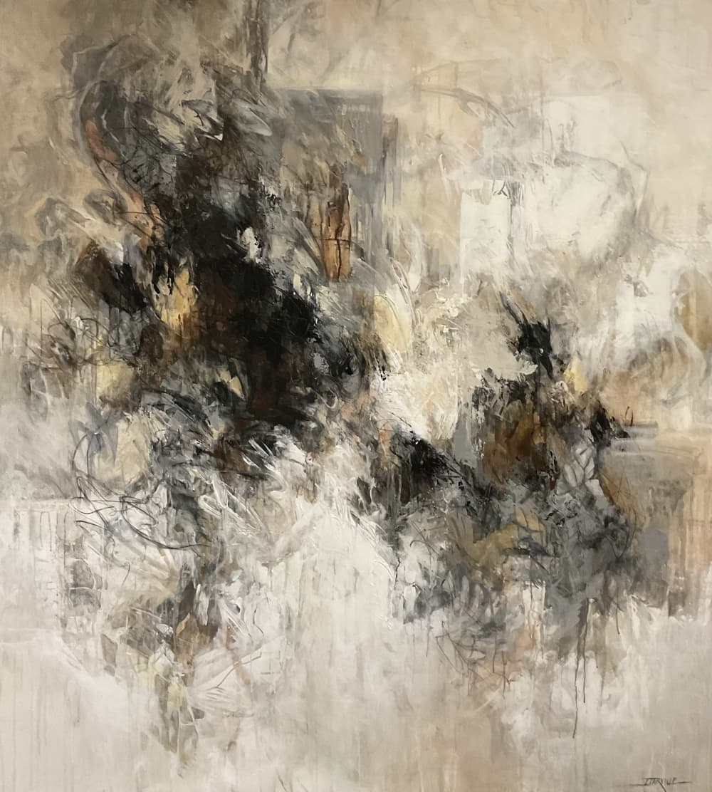 Abstract Expressionist Paintings by Jeanette Jarville, BFA Emily Carr ...