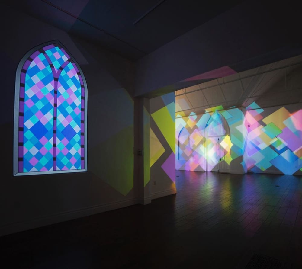 Light Installation by Damien Gilley Studio at Foothills Art Center ...