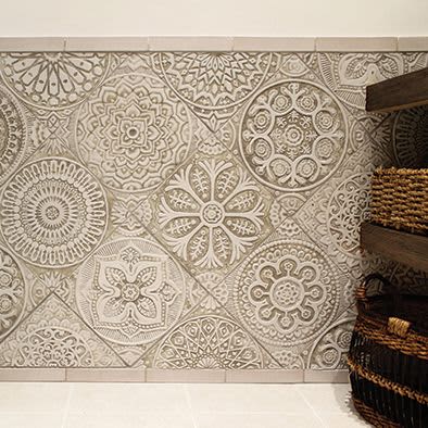 Large decorative tiles for bathrooms of kitchens by GVEGA | Wescover Tiles
