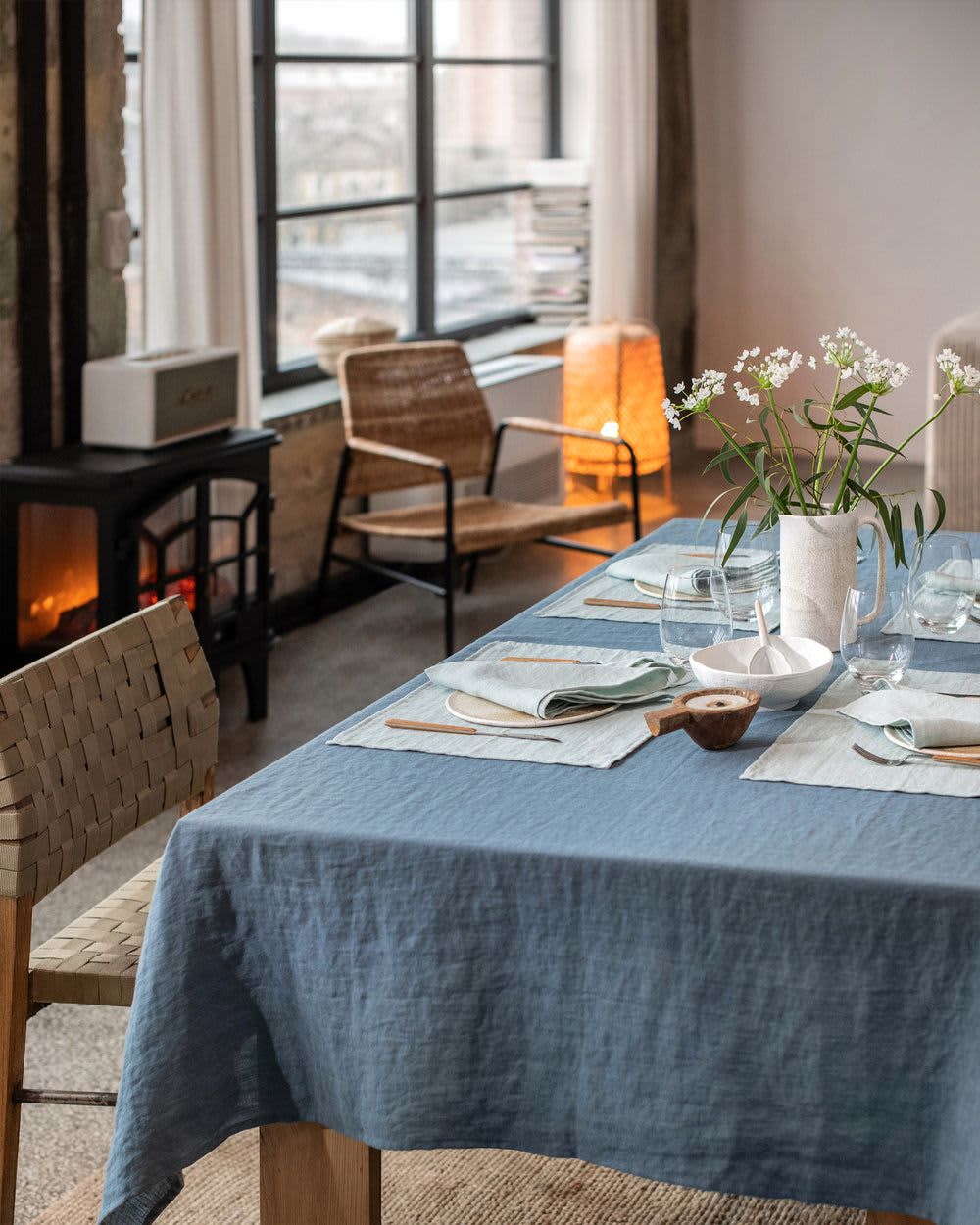 Linen Tablecloth by MagicLinen | Wescover Linens & Bedding