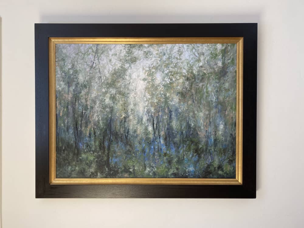 Amenia Swamp, landscape oil painting by Tania Dibbs | Wescover Paintings