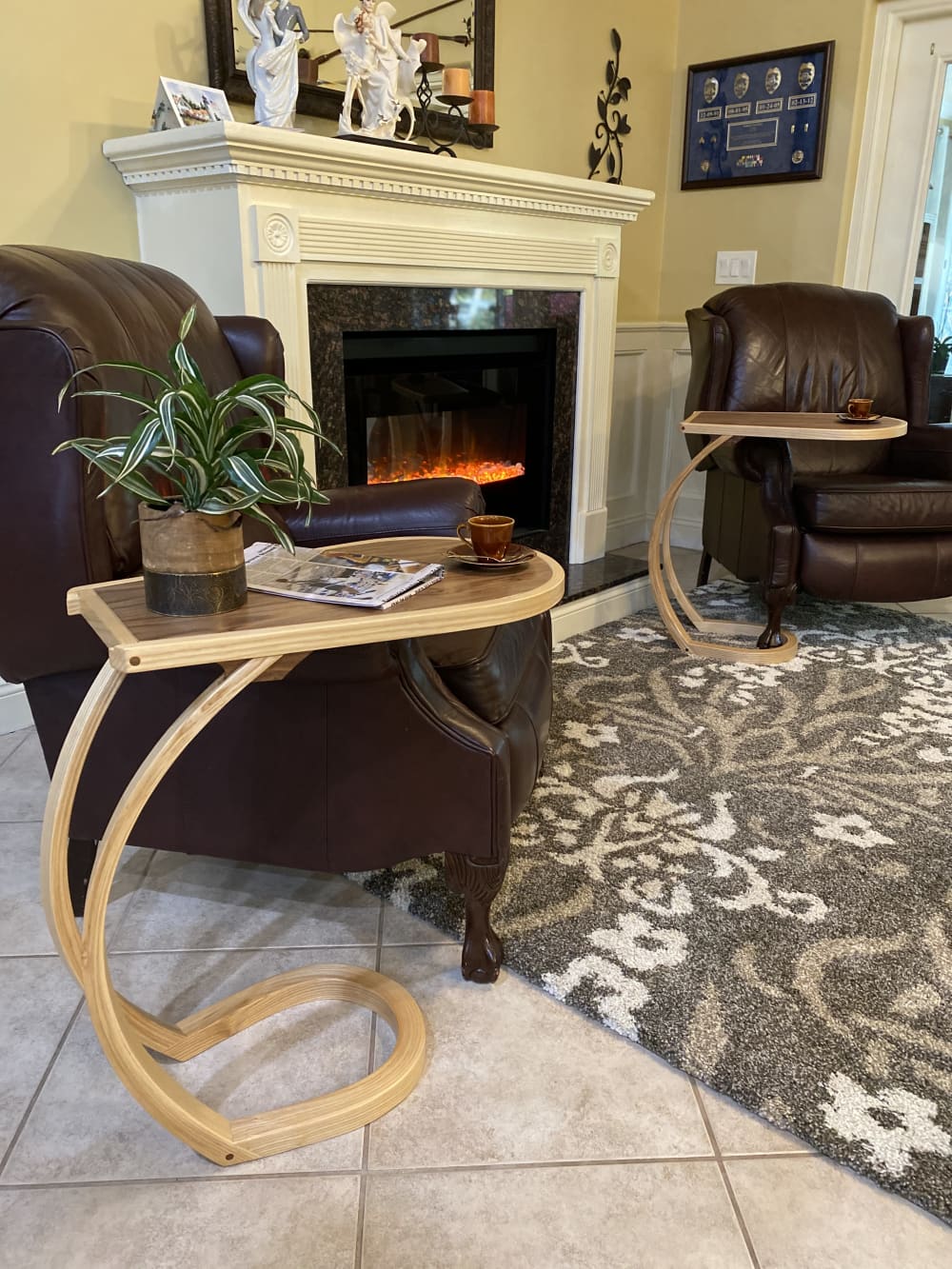 Solstice Side Table by Wolfkill Woodwork | Wescover Tables