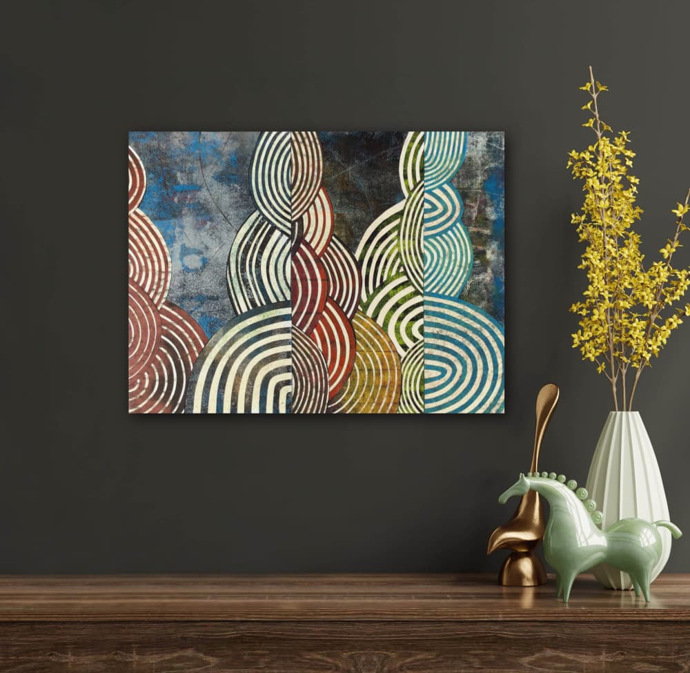 Dropping Bombs on Hurricanes by Ruth Hesse | Wescover Mixed Media