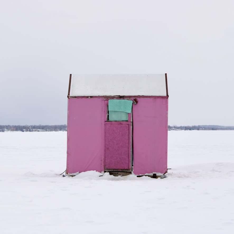 Unicorn - Canadian Ice Hut Photograph by Sarah Martin Art | Wescover ...
