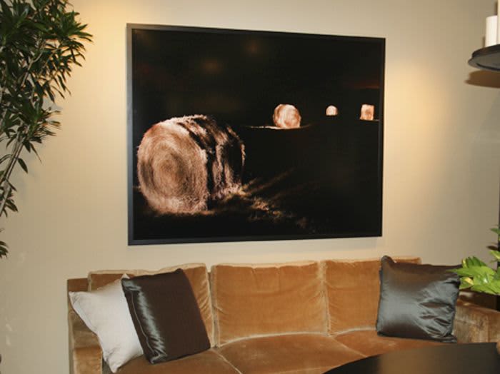 Hay Bales #4, 48" x 62" ed.4 by Chris Becker at Holly Hunt New York ...
