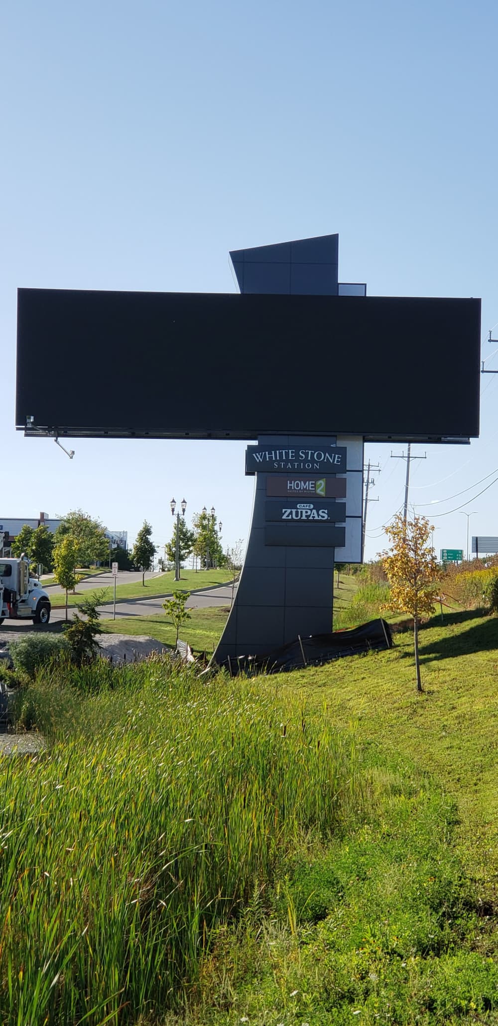White Stone Station by Jones Sign Company | Wescover Signage