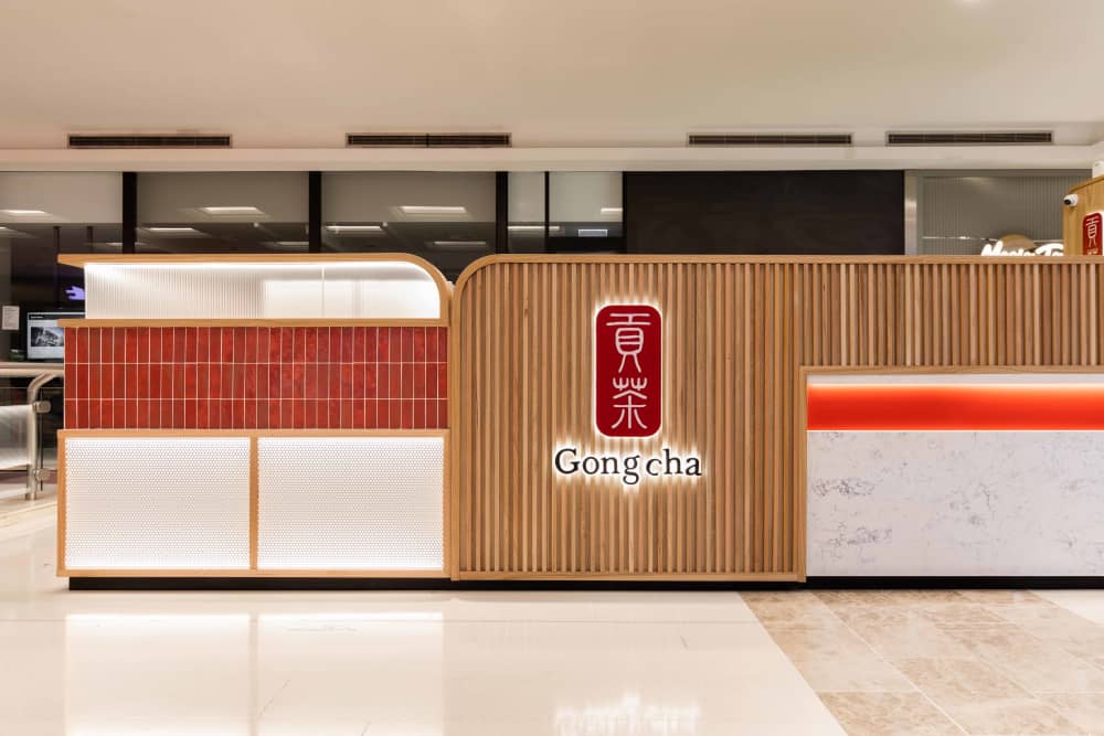 Gongcha Westfield Parramatta by Studio Hiyaku at Westfield Parramatta ...