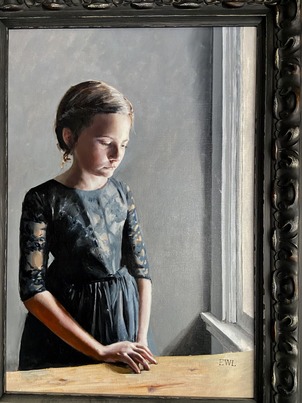 Portrait in Oil by Erik Linton | Wescover Paintings