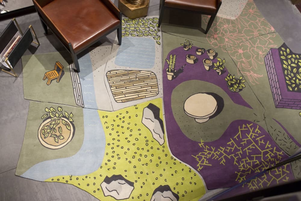 Non-Flying Carpet, a Whimsical Rug Handmade in Nepal by Sergio Mannino ...