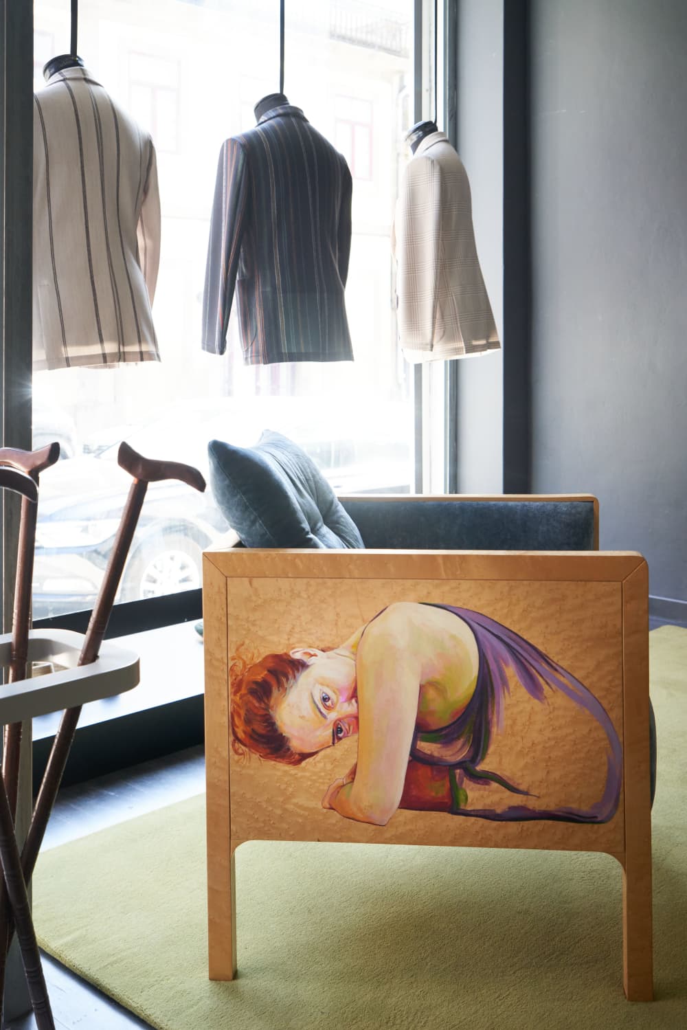 NA BOX Armchair with Artistic Intervention by Luisa Peixoto Design at ...