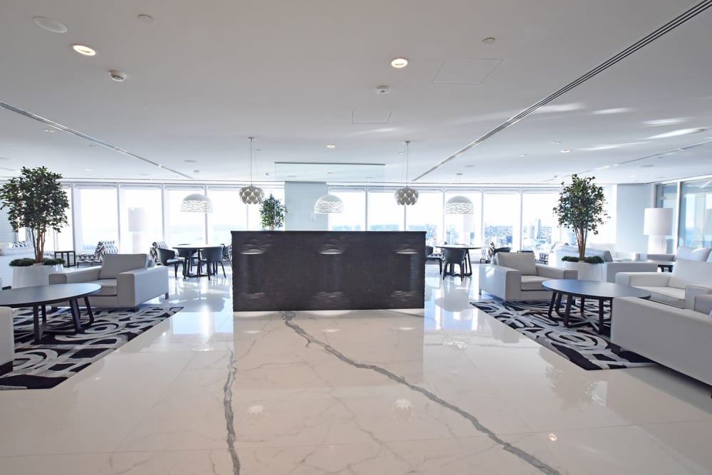 Fondo Three-dimensional Wall Cladding by Lithos Design at Aurora Place ...