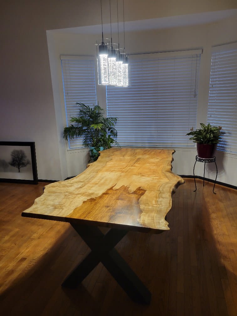 Custom Live Edge Table (9) by Carlberg Design | Wescover Tables